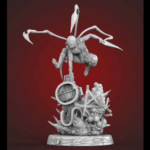 STL file Spider Man Explosion 🕷️ ・3D printing template to download・Cults