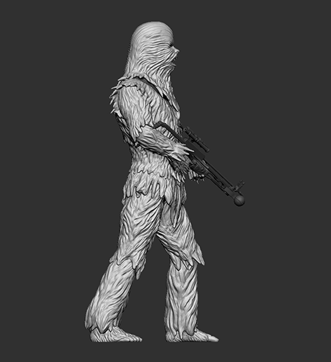 STL file Chewbacca ・Design to download and 3D print・Cults