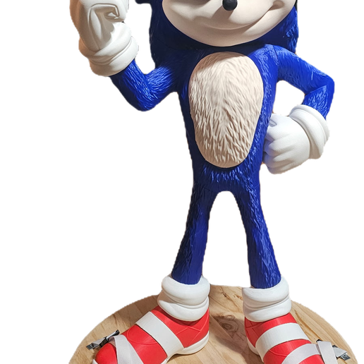 🖨️ Life Sized Sonic 3D Printer File STL・3D Print with the Bambu H2D and ...