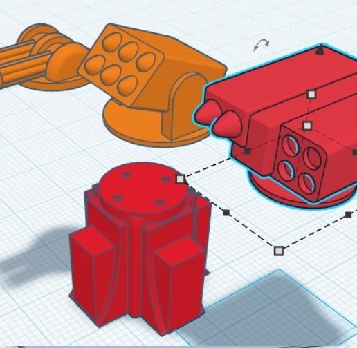 ☀️ GDI tiberium sun defence towers・Free STL File for 3D printing・Cults