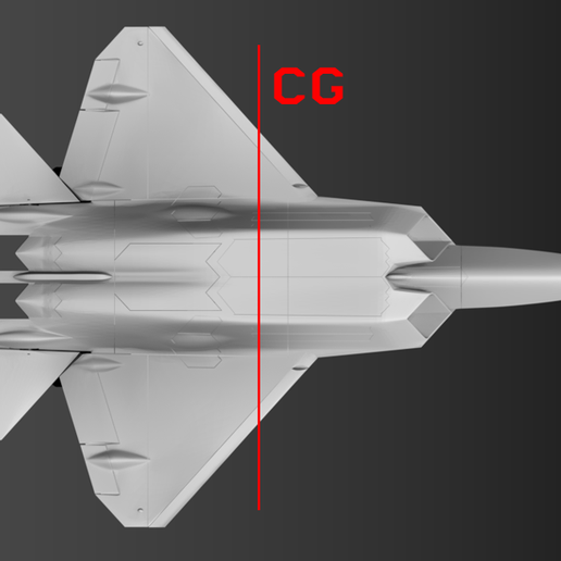 🛩️ RC F-22 50mm EDF Jet・ STL File for 3D printing・Cults