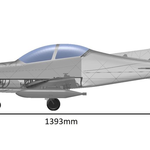 ️ Pilatus PC-21, 1100mm・ 3D File for 3D printing・Cults
