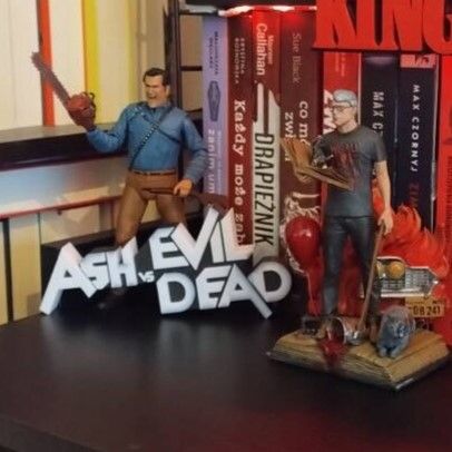 3D printed 3D MULTICOLOR LOGO/SIGN - Ash vs THE EVIL DEAD (Two ...