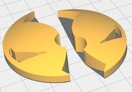 💾 Spawn Disk・Free STL File for 3D printing・Cults