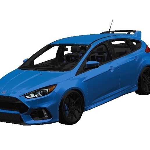 🚙 Ford focus rs・ 3D File for 3D printing・Cults