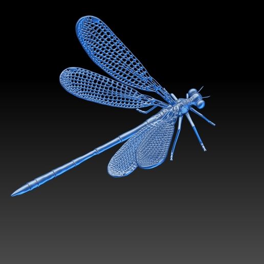 📶 Dragonfly・ STL File for 3D printing・Cults