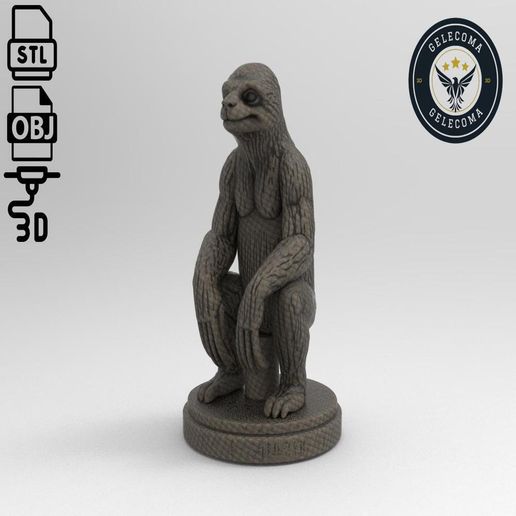 🦥 Sloth Animal 3d Printing・ 3D File for 3D printing・Cults