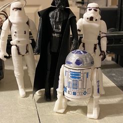 ⭐ Star Wars .stl STORMTROOPER .3D action figure .OBJ Kenner style.・3D ...