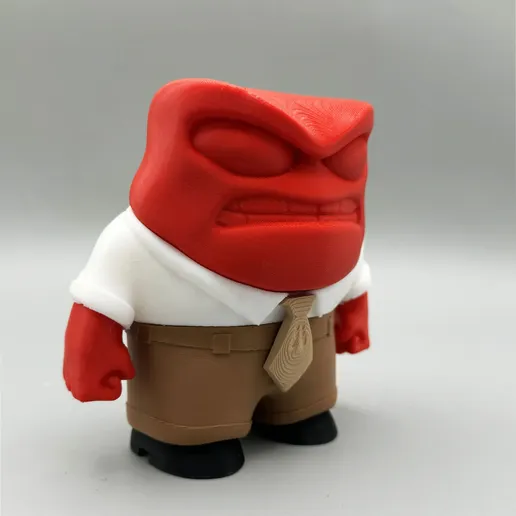 STL file Anger - inside out 😡 ・3D printable model to download・Cults