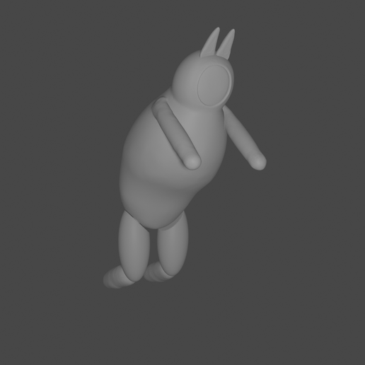 OBJ file Super Bunny Man 👨 ・3D printable design to download・Cults