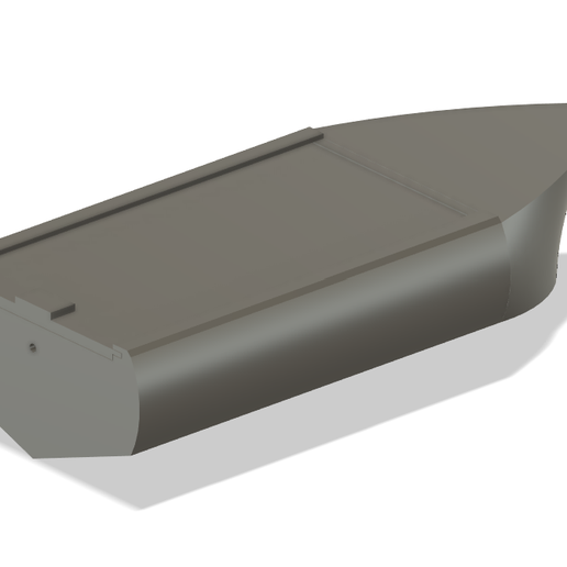 🛥️ RC Boat Hull・ STL File for 3D printing・Cults
