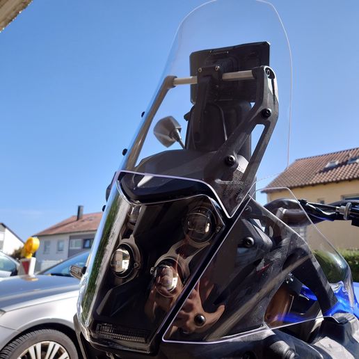 🏍️ Yamaha Tenere 700 Navigation holder Garmin Zumo XT and Zuom XT2・Free ...