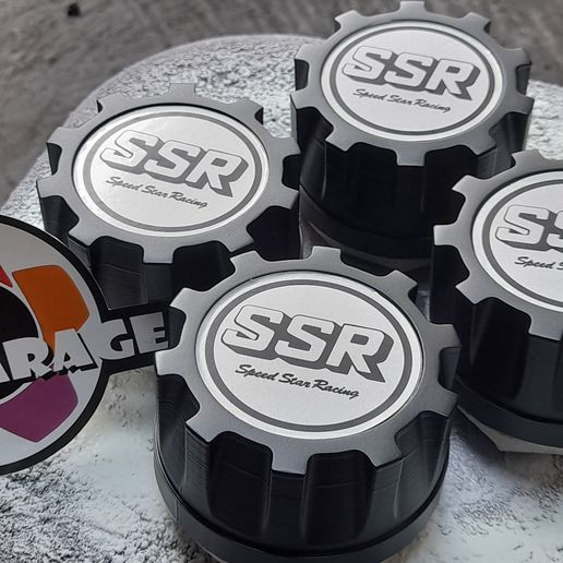 🛞 Center Caps OG SSR Mesh・ STL File for 3D printing・Cults