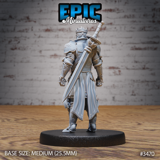 🎲 Tower Knight Set ‧ DnD Miniature ‧ Tabletop Miniatures ‧ Gaming ...