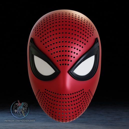 🆕 Marvel Spider-Man Brand New Day Face Shell 3D Printer STL File・ STL ...