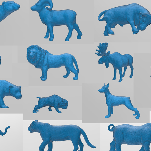 3d animals free