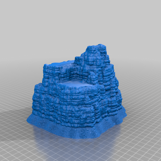 🪨 Stratified rocks・Free 3D File for ・Cults