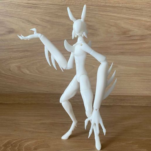 👽 BJD-doll: Alien creature Ci-113・ STL File for ・Cults