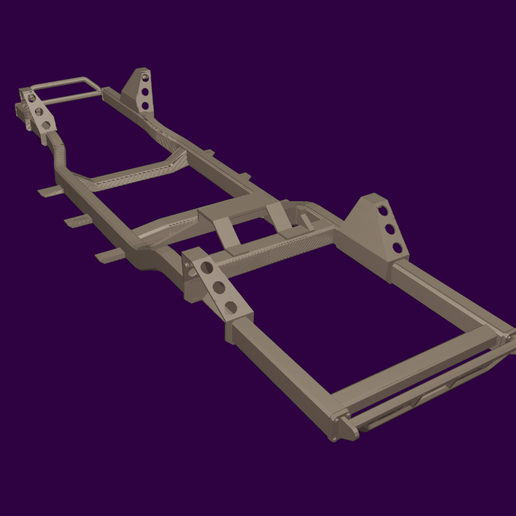 🖼️ RC FRAME OFFROAD BAGGED CRAWLER 4x4 LOWRIDER 3D STL PRINT・ STL File ...