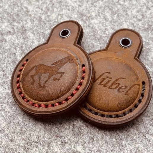 Archivo 3D gratis AirTag Mold | Plantilla para el corte por láser・Modelo para descargar y ...