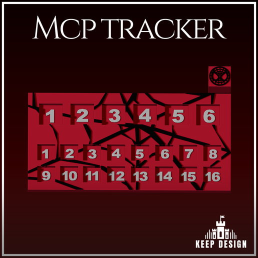 🦸 Web-Warriors Round & Score Tracker・ STL File for 3D printing・Cults