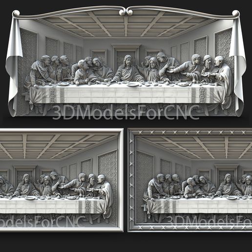 Archivo 3d 3d Model Stl File For Cnc Router Laser And 3d Printer The Last