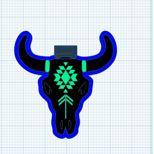 STL file Native bull INSERT 🐂 ・3D printable design to download・Cults