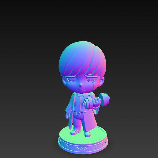 🪄 Mashle・ STL File for 3D printing・Cults