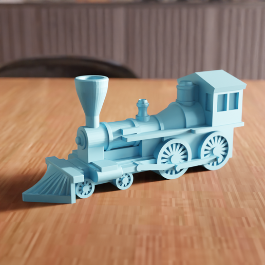 🚂 3D Locomotive Toy STL File - 226・ STL File for 3D printing・Cults