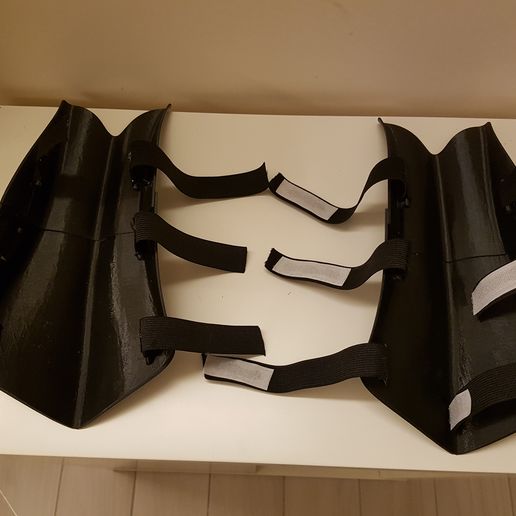 Archivo STL Leg armor boot covers 🦵 ・Diseño de impresión en 3D para ...