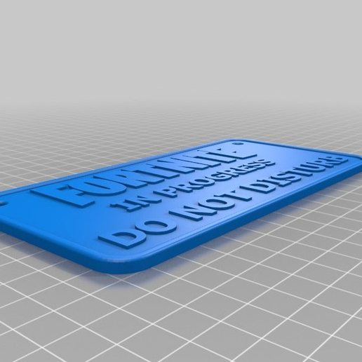 🚪 Fortnite Sign・Free STL File for ・Cults