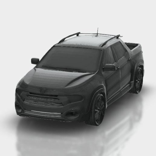 3D file Fiat Toro 2017 🚗 ・3D printable model to download・Cults