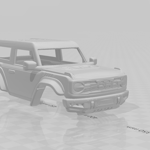 🚙 ford bronco 2doors・ STL File for 3D printing・Cults