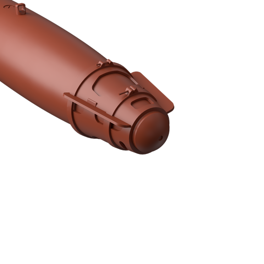 STL file GBU-38 (MXU-735 solid nose) JDAM Bomb - 1/48 Scale 👃 ・Template ...