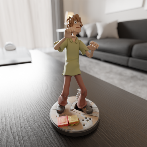🎨 Shaggy Rogers・ 3D File for 3D printing・Cults