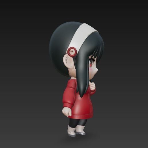 🕵️‍♀️ yor chibi spy family・ STL File for 3D printing・Cults