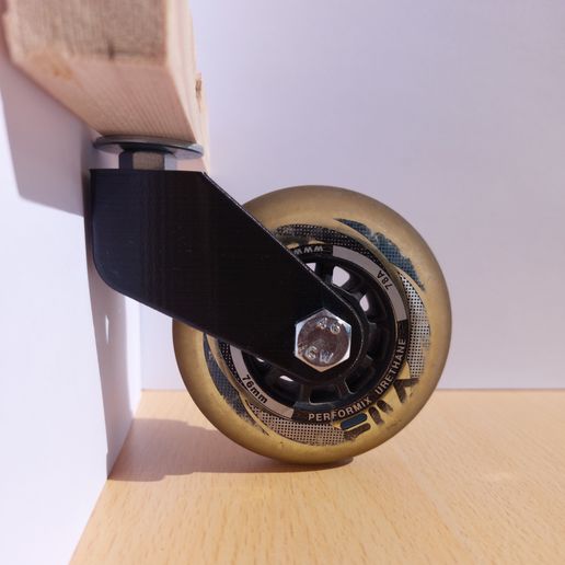 🛞 Swivel roller wheel・Free STL File for 3D printing・Cults