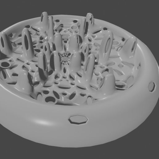 🛁 Dryer curl diffuser・Archivo STL para Impresión 3D・Cults