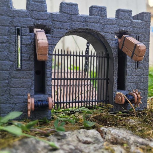 🏰 Castle drawbridge pack・ STL File for 3D printing・Cults