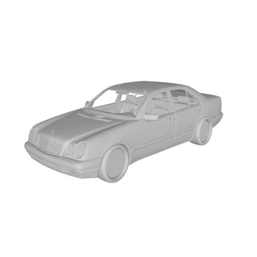 STL file MERCEDES W210 E Series E Classe 🚗 (OBJ)・3D printing design to ...