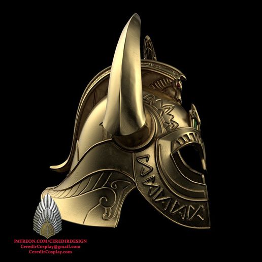 🪖 Helm Hammerhand Helmet lord of the rings 3D DIGITAL DOWNLOAD・ 3D File ...