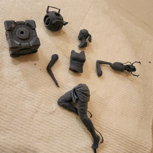 🎲 Chell・3D Print with the Uniformation GKtwo 3D printer・Cults