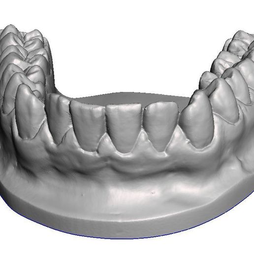 🩻 Full Lower Natural Arch – High-Definition 3D Model・ STL File for 3D ...