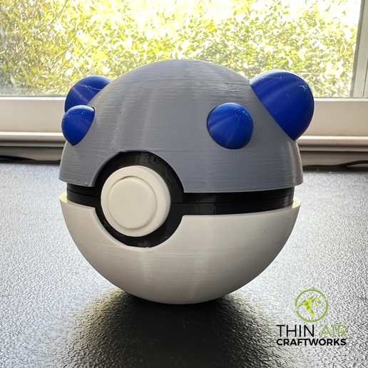 🐉 Original Pokeball (5 Versions, Functional/Storage, Print In Place, No ...