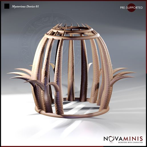 🎲 Mysterious Device 01・ 3D File for 3D printing・Cults