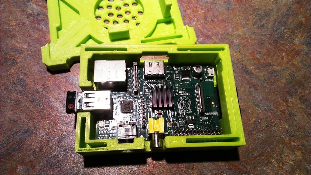 Download free STL file Raspbery Pi Case • 3D printing object ・ Cults