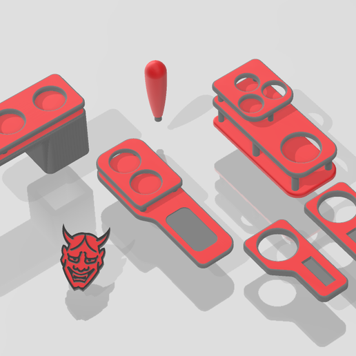 🎨 Bippu tray kit・ 3D File for 3D printing・Cults