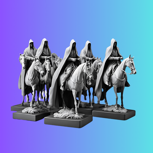 STL file Shadow Riders 🎲 ・3D printer model to download・Cults