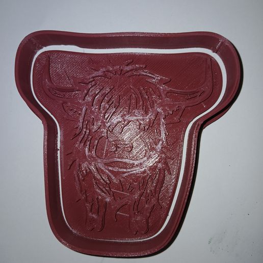 STL file Highland Cow Cookie Cutter 1 🐄 ・Template to download and 3D ...