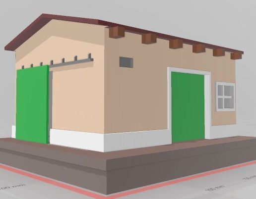 🚂 Warehouse loading dock・Free STL File for 3D printing・Cults